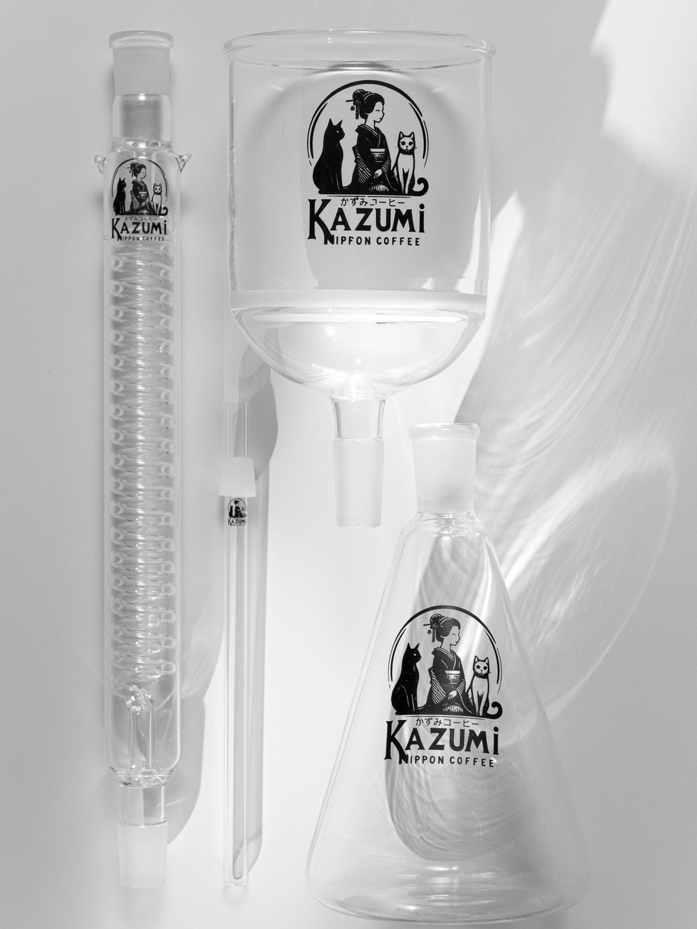 Japanese Siphon Coffee Maker Set | Kazumi Vacuum Brewer – Kazumi Coffee